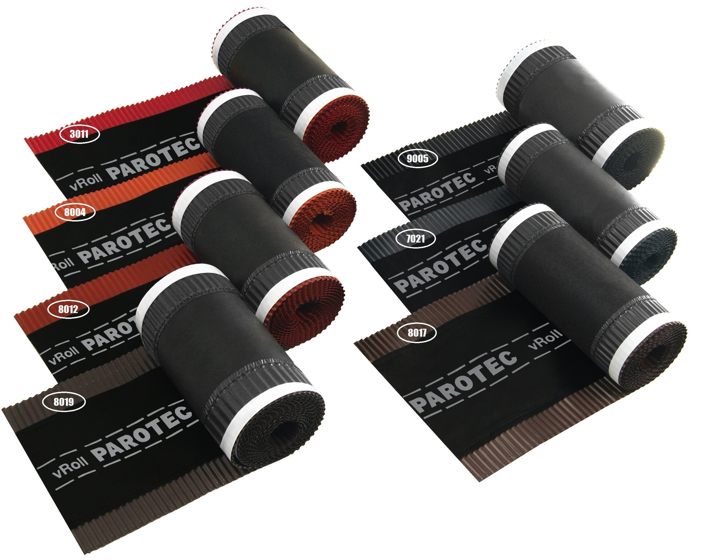 PAROTEC vRoll 320 mm x 5 rm Dark brown - RAL 8019 | Products \ Roof ...
